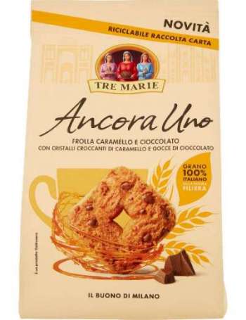 Tre Marie Ancora Uno Biscotti Frolla Caramello E Cioccolato Gr 300 ...